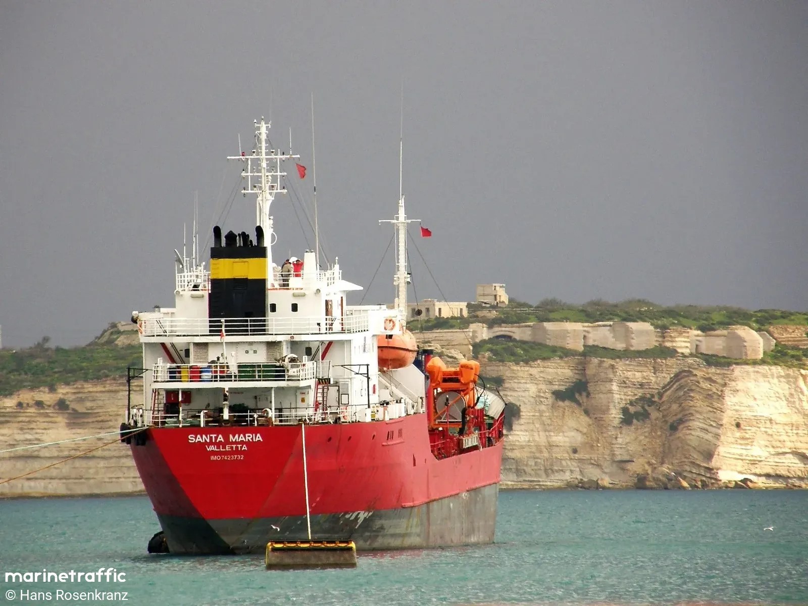 Spotted: Falzon & Falzon's Santa Maria is buying diesel from one of the ...