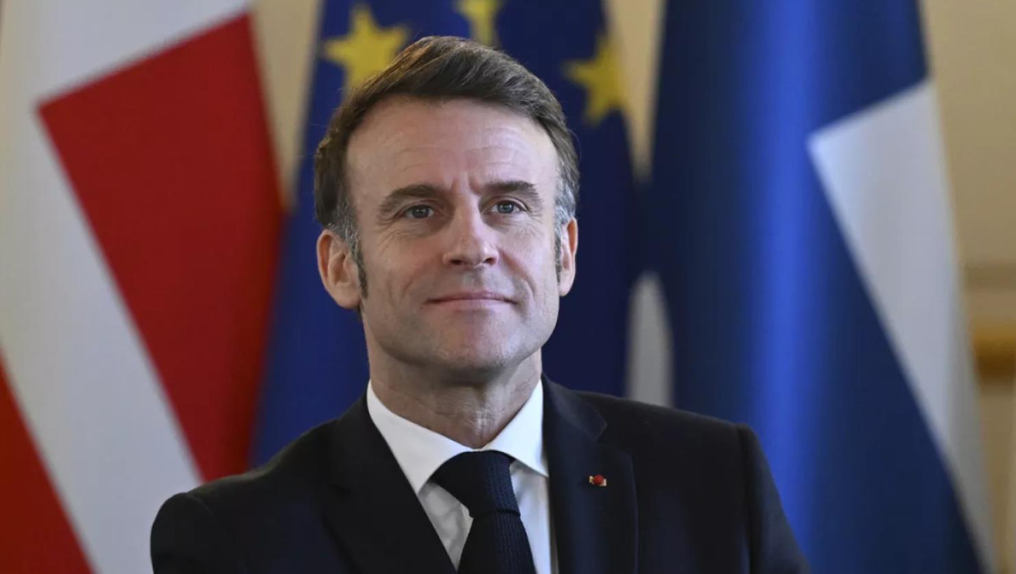 President Macron comes to Ukraine's defence following Rutte's comments ...
