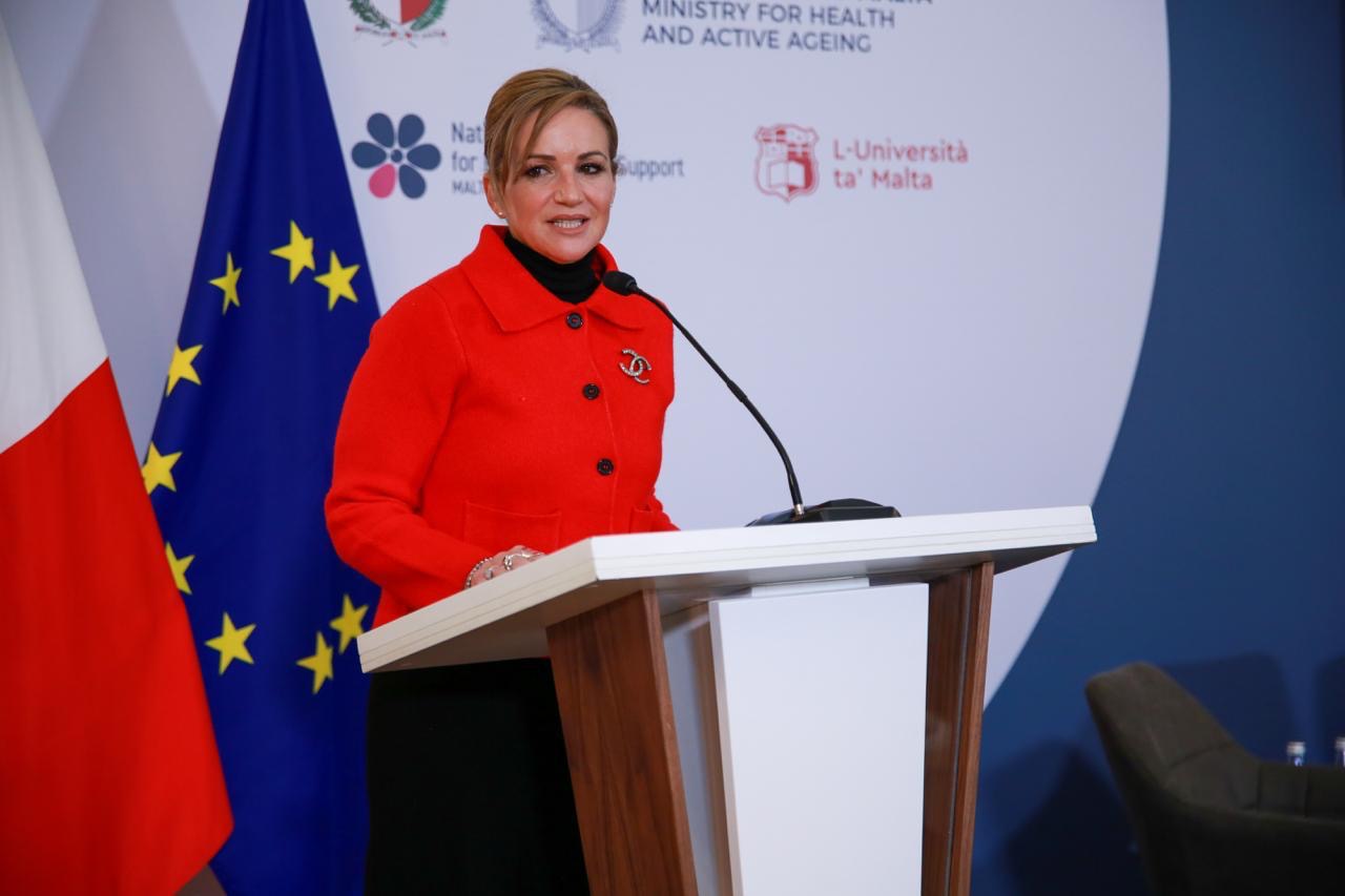 Michelle Muscat's Chanel brooch at Rare Diseases Conference - The ...