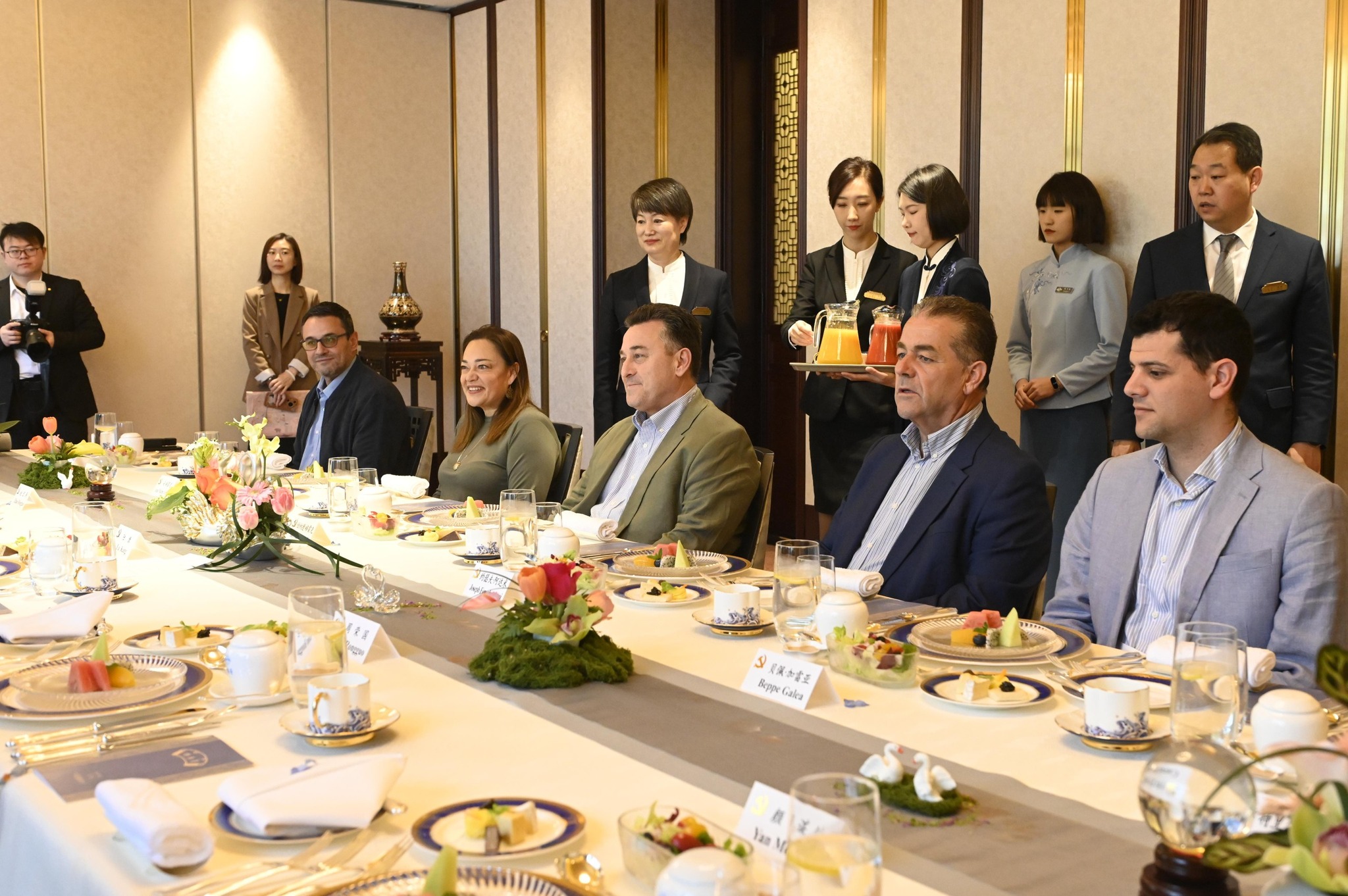 Opposition Leader Bernard Grech meets with Chinese Government and Party ...