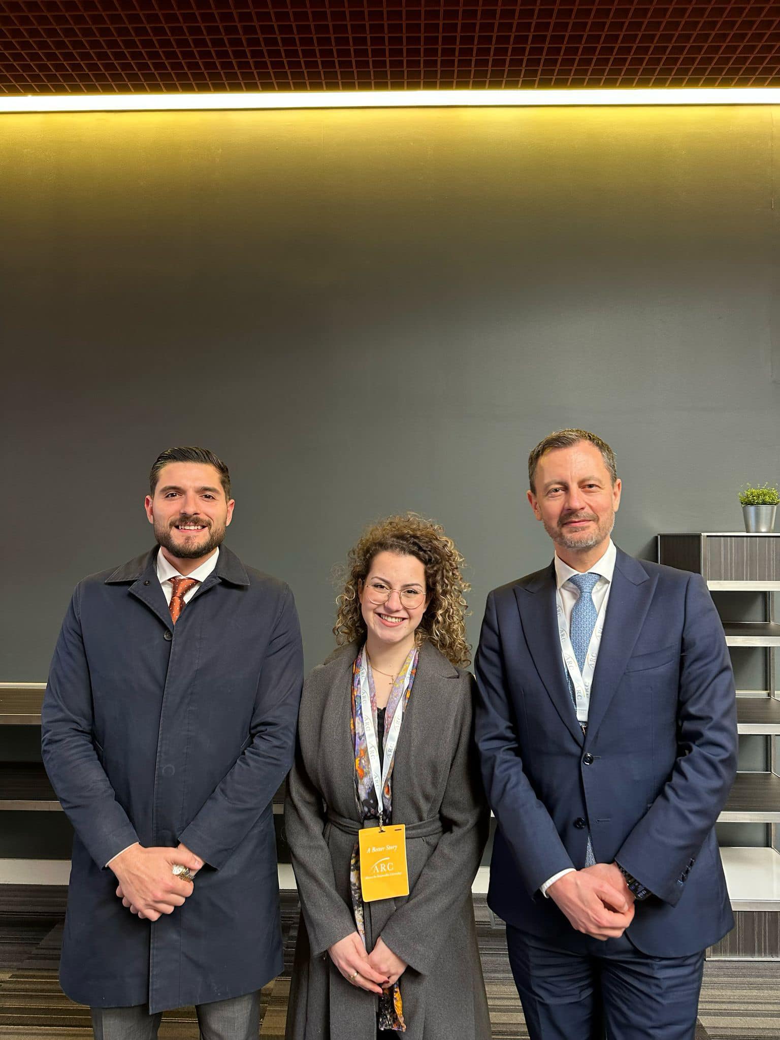 Photos of Alex Borg and Eve Borg Bonello at the ARC Forum this year ...