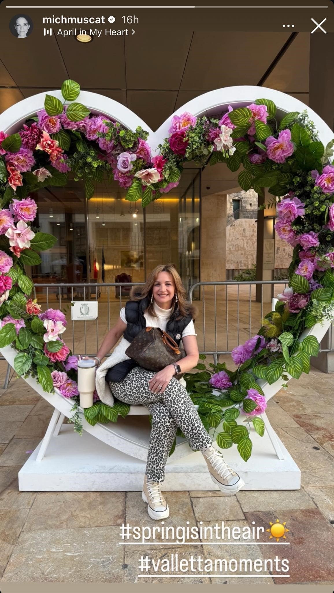 Michelle Muscat's latest showcase of her Louis Vuitton collection - The ...