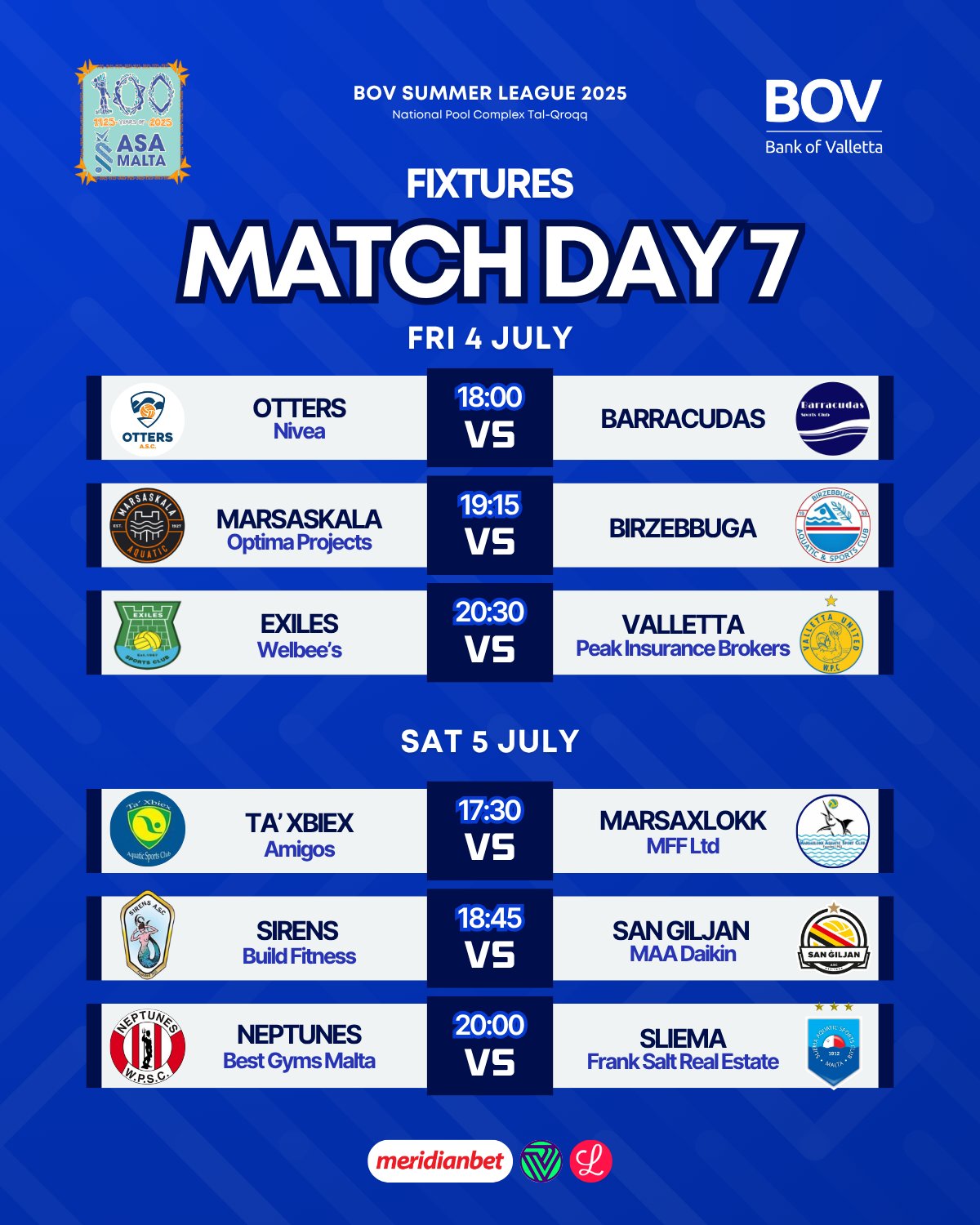 Thrilling encounters mark Match Day 6 of the BOV Summer League 2025 ...